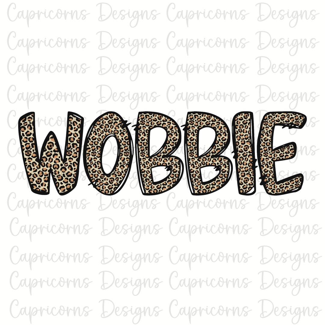 Cheetah Wobbie PNG Digital Download - Etsy
