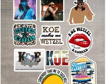 Koe Wetzel Stickers - Etsy