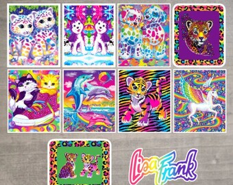 Vintage Lisa Frank Stickers - Etsy