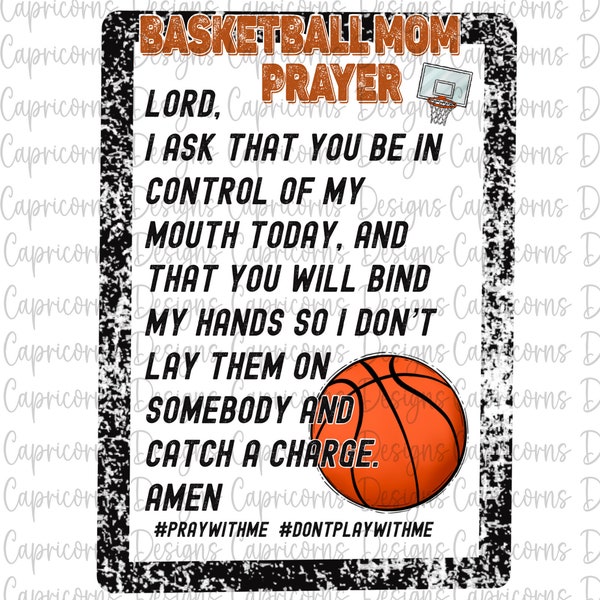 Basketball Prayer - Etsy