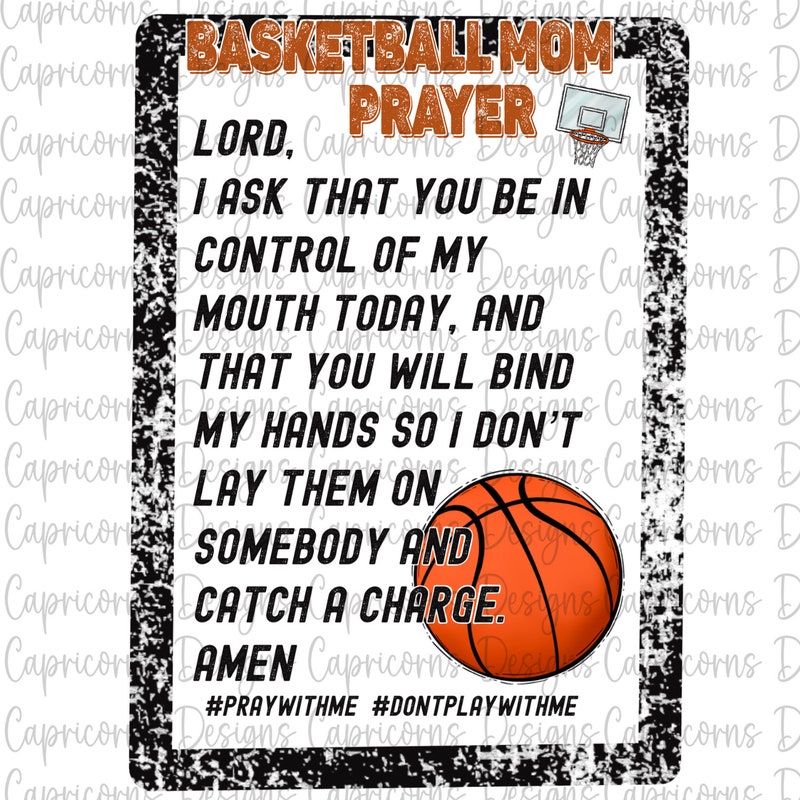 Basketball Prayer - Etsy