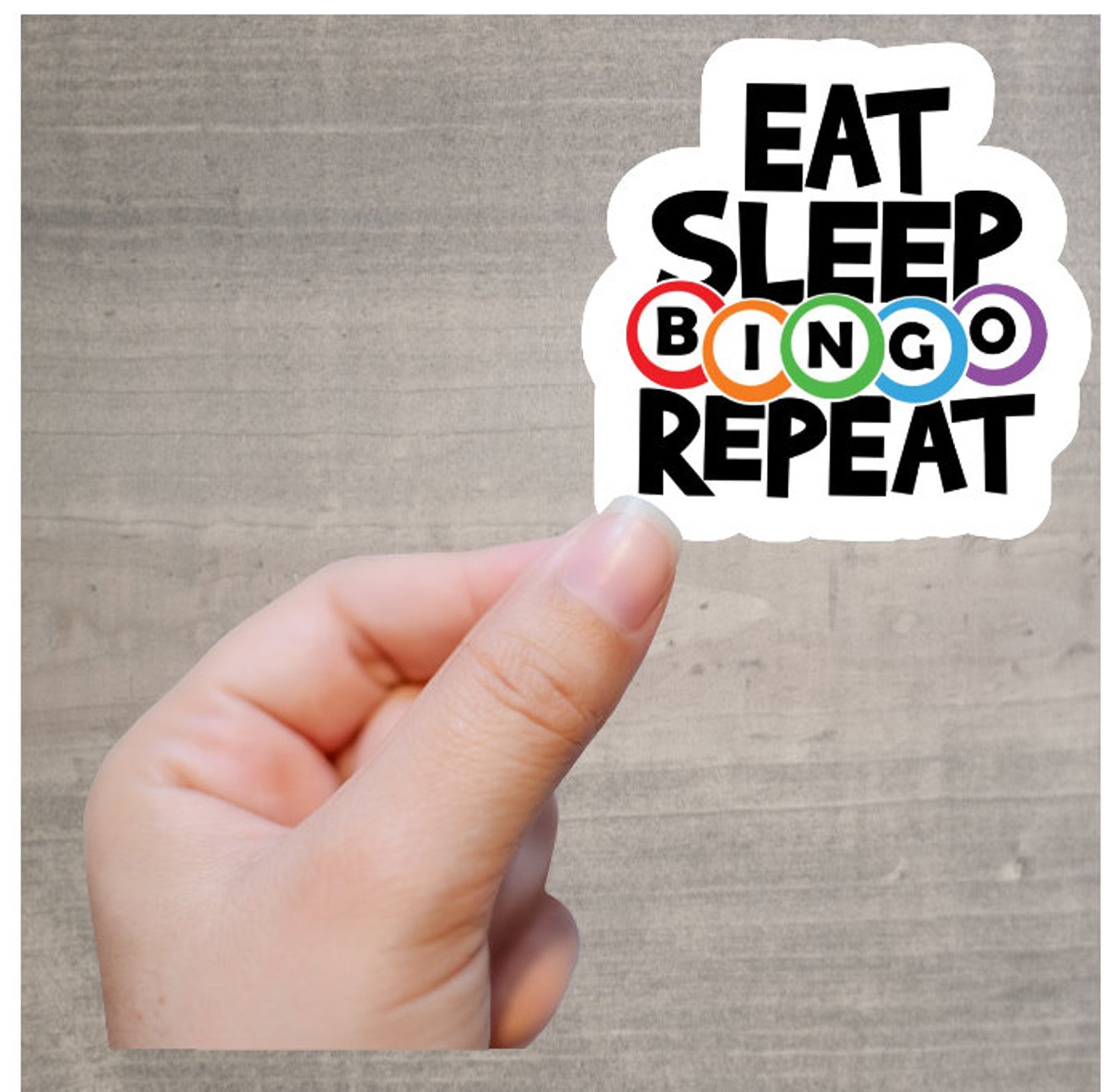BINGO Stickers - Etsy