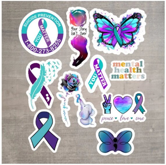 Suicide Awareness Stickers - Etsy
