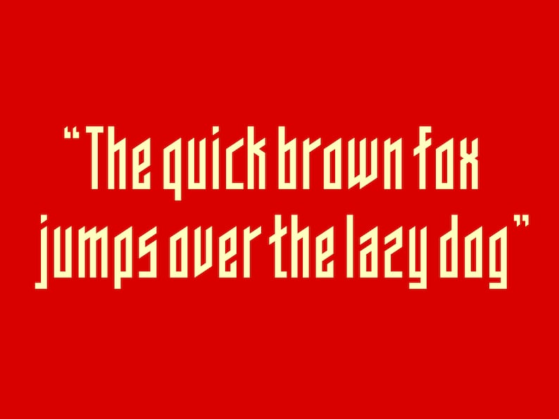 Narrow, Square & True - A Stylish Minimalist TTF Font, Narrow and Tall ...