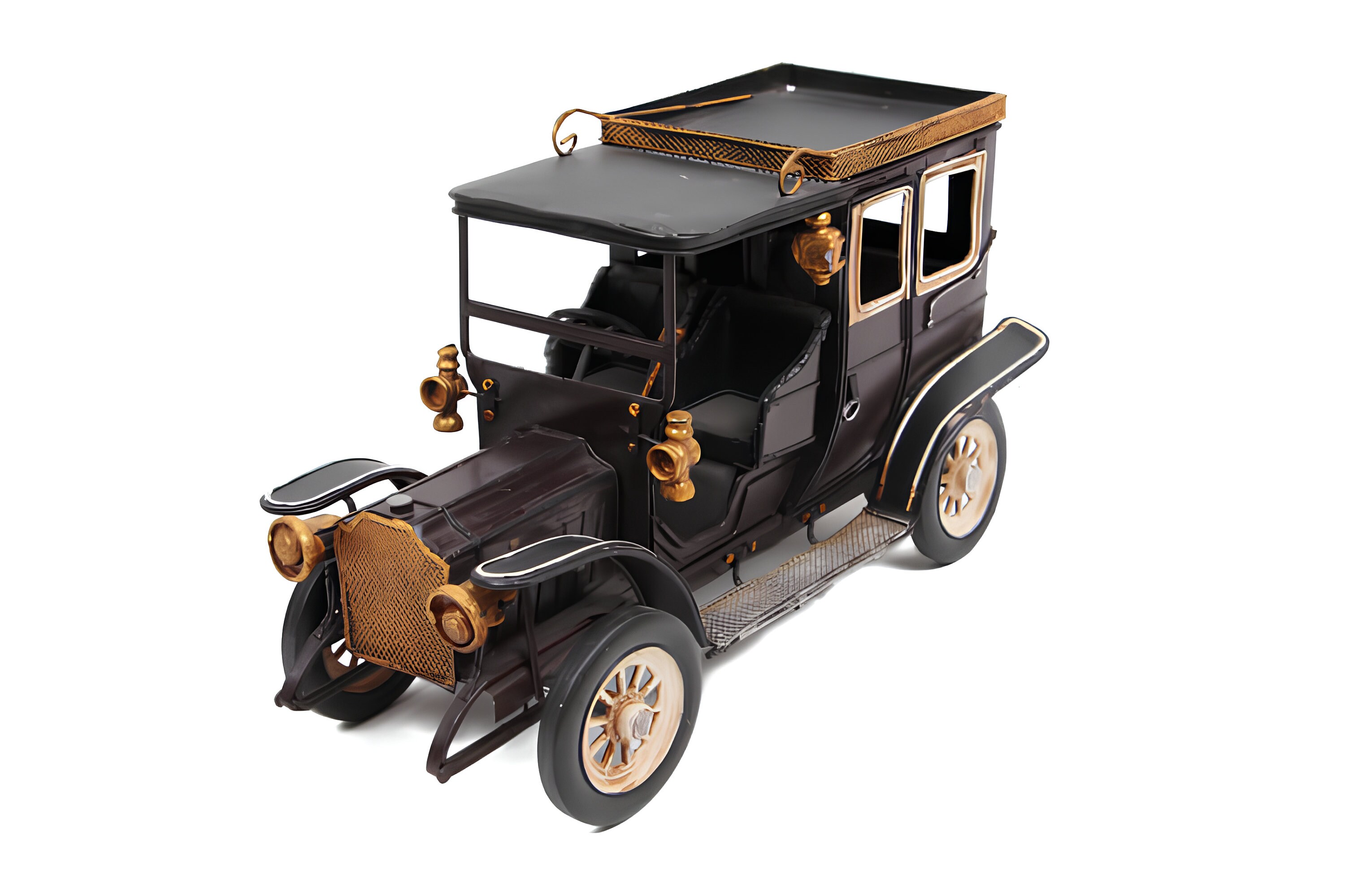 Decorative Classic Vintage Metal Car Nostalgic Historical Old Design ...