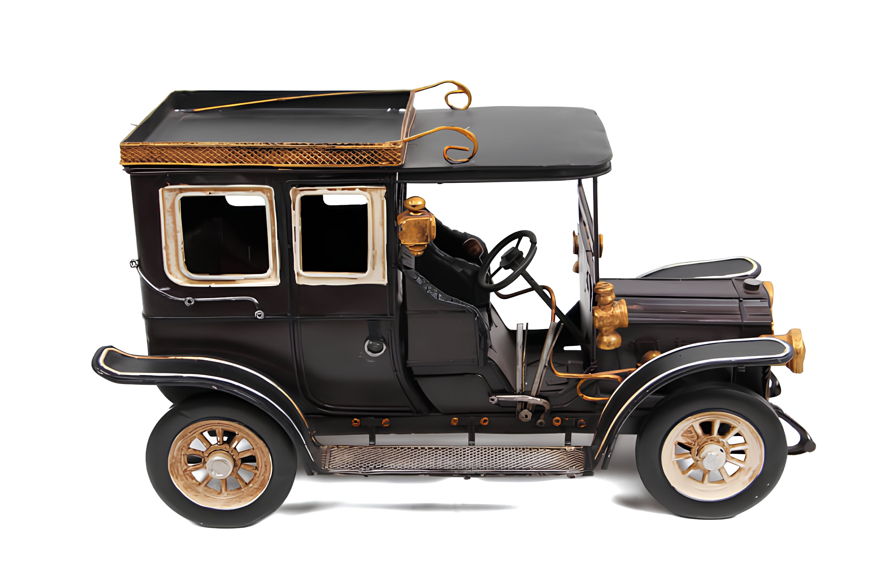 Decorative Classic Vintage Metal Car Nostalgic Historical Old Design ...