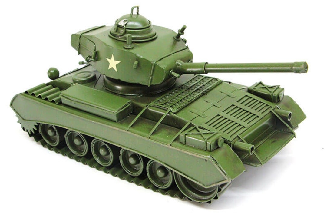 Handmade Metal Tank Model - Etsy