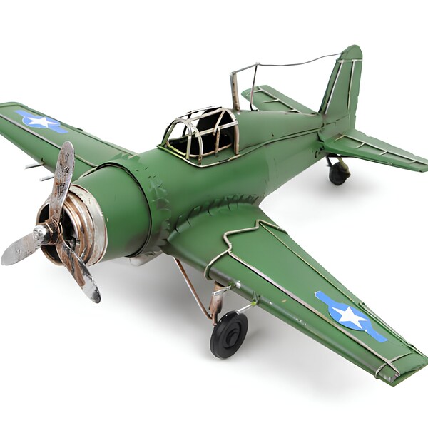 Metal Airplane Model - Etsy