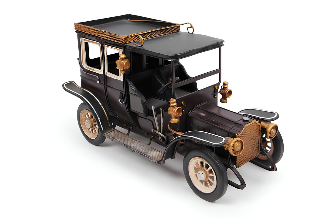 Decorative Classic Vintage Metal Car Nostalgic Historical Old Design ...