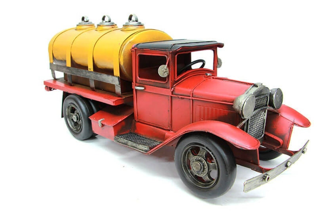 Decorative Metal Tanker,metal Tanker Truck,vintage,nostalgic Decor ...