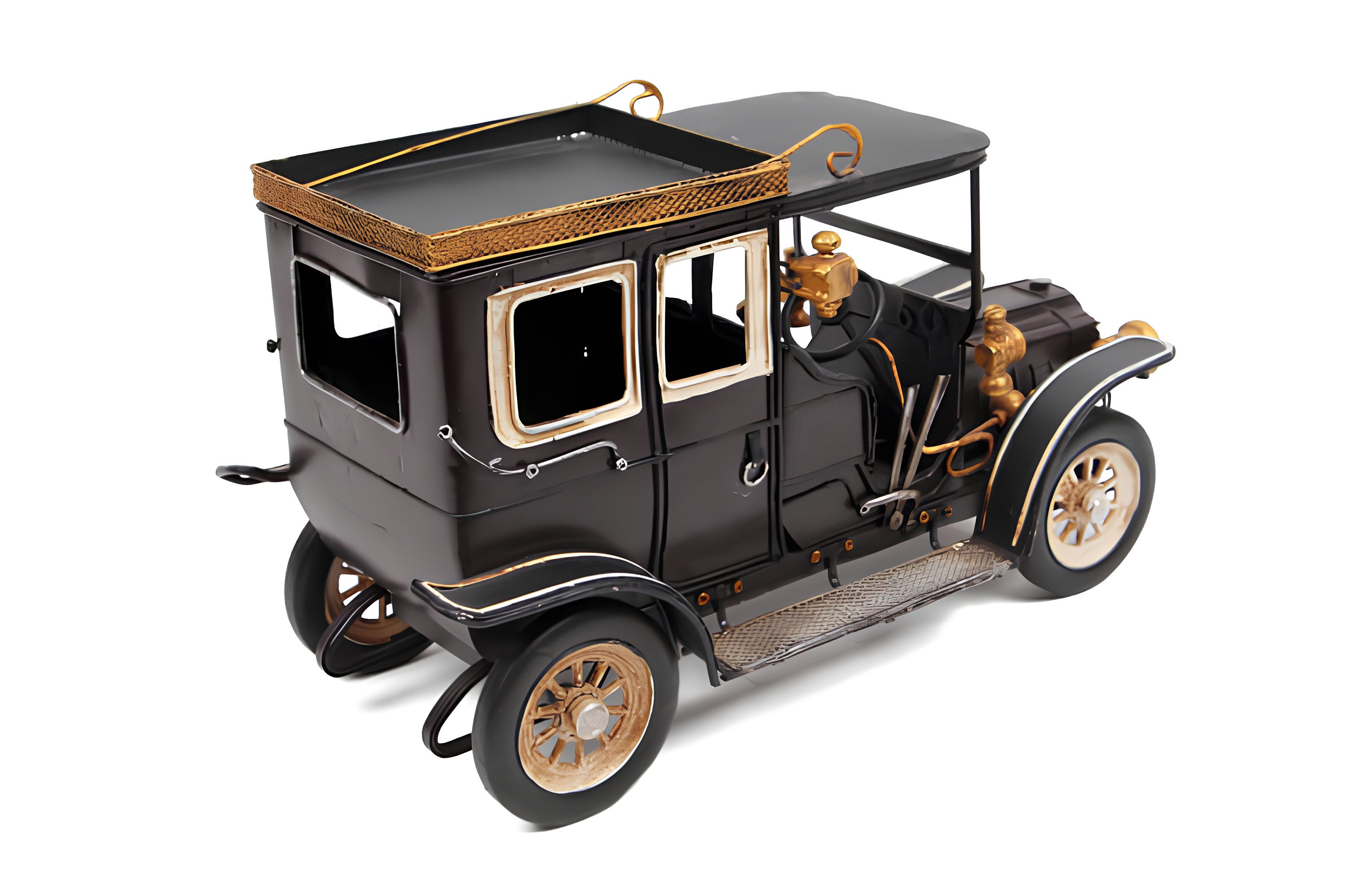 Decorative Classic Vintage Metal Car Nostalgic Historical Old Design ...