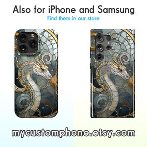 Snake Stained Glass Mosaic Phone Case | Google Pixel 9, 8, 7, 6 | 6a ...