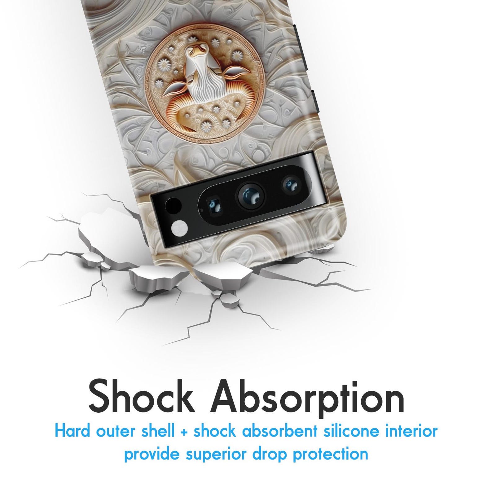 Taurus Zodiac Sign Marble Google Pixel Phone Case: Astrological ...
