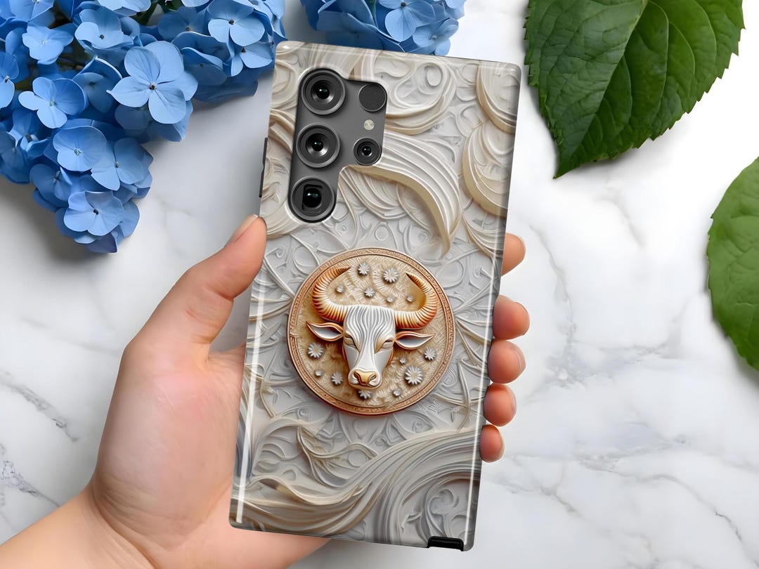 Taurus Zodiac Sign Marble Phone Case: Astrological Birthday Gift - Etsy