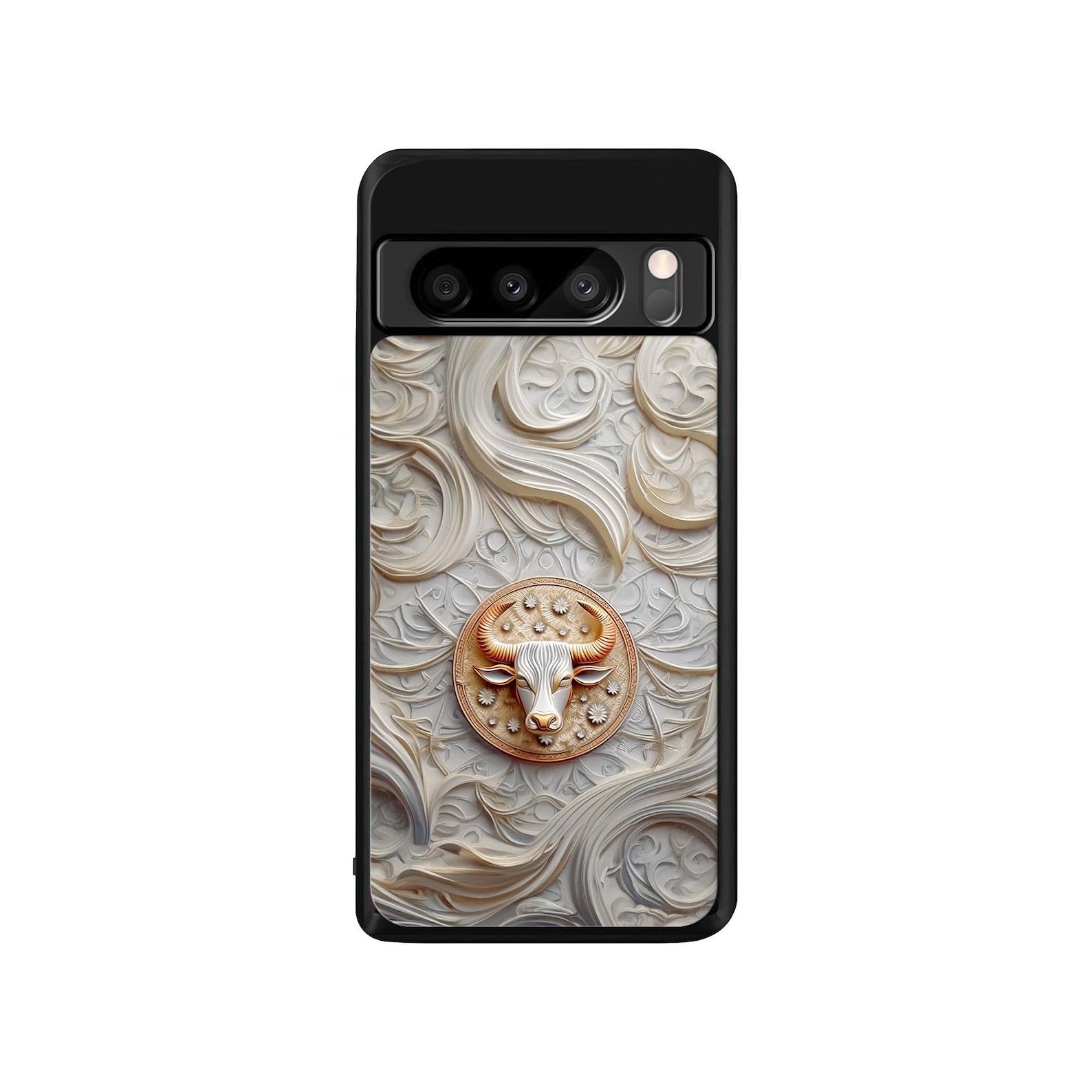 Taurus Zodiac Sign Marble Google Pixel Phone Case: Astrological ...