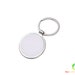 BLANK Sublimation Round Metal Keychain Heavy Duty Alloy Sublimation ...