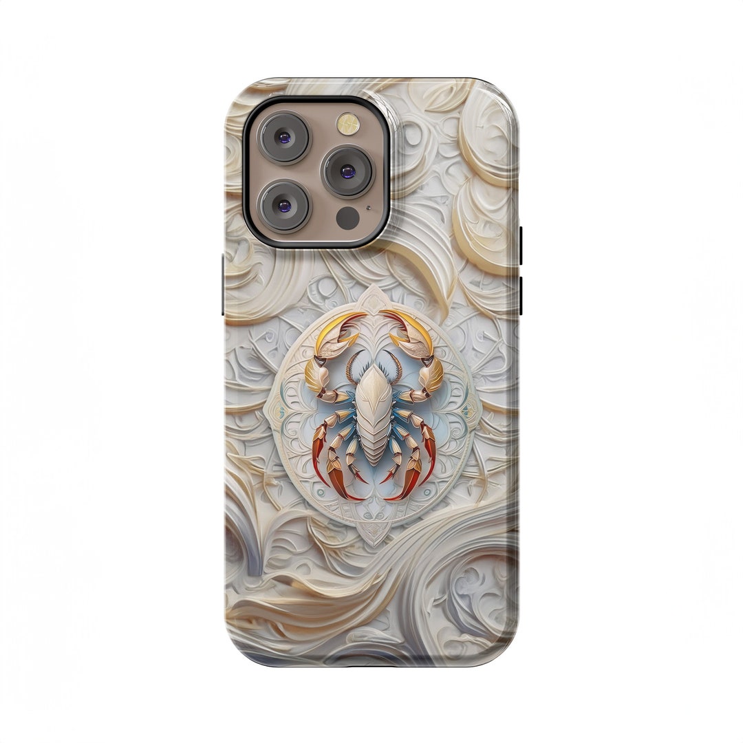 Scorpio Zodiac Sign Design mag Safe Phone Case iPhone 15 iPhone 14 ...