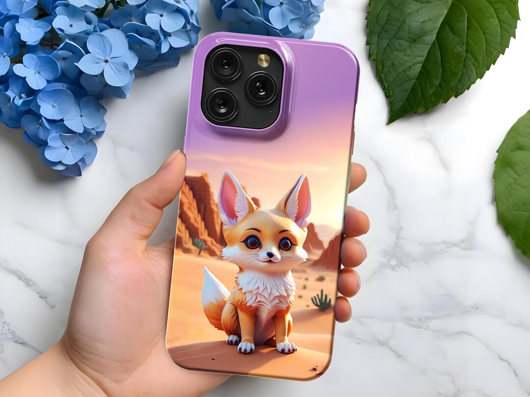 Cute Baby Animal Fennec Fox Phone Case | Magsafe | iPhone 16, 15, 14 ...