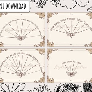 Printable Timing Pendulum Boards Digital Download - Etsy