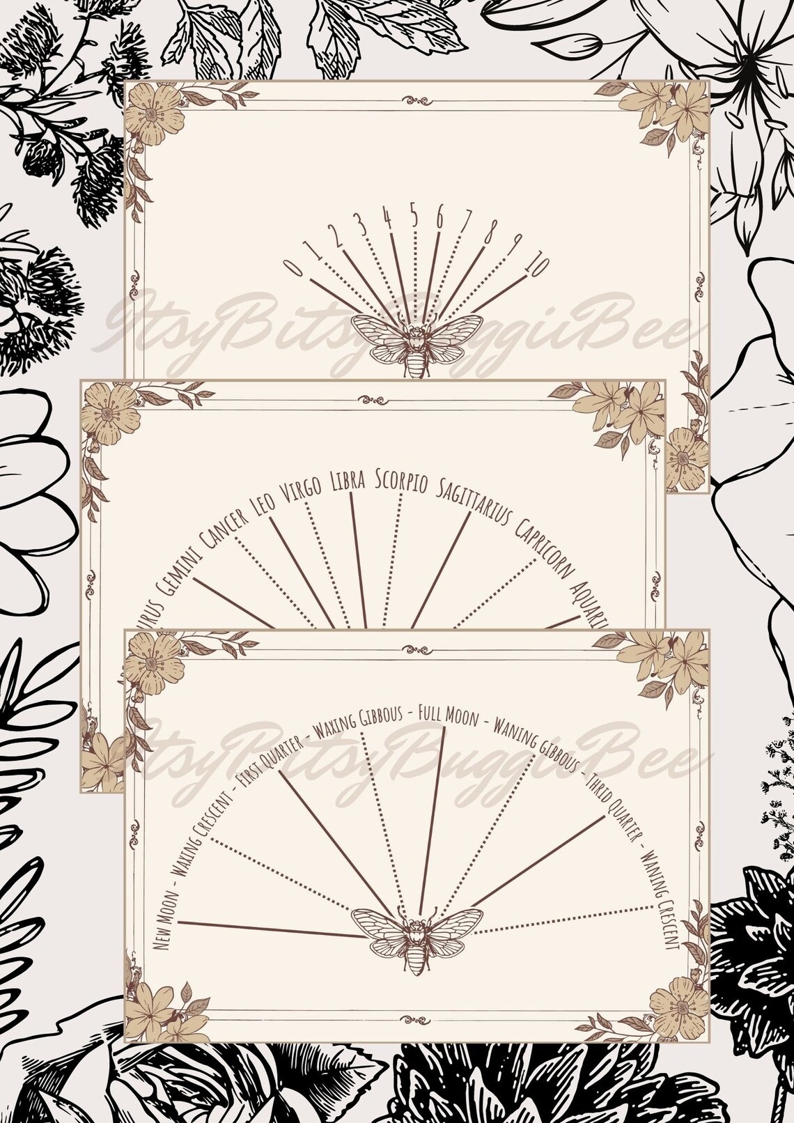 Printable Pendulum Boards the Basics Yes/no - Etsy