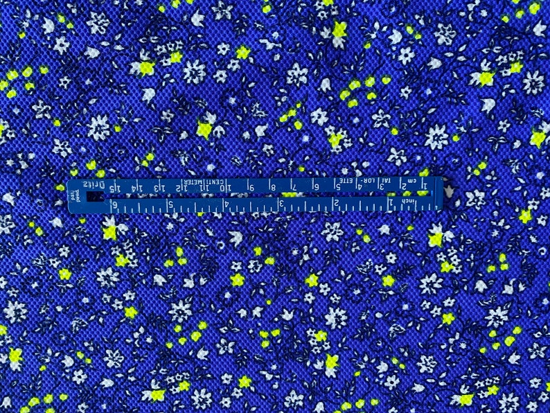 Tiny Flowers on a Pique Spandex - Etsy