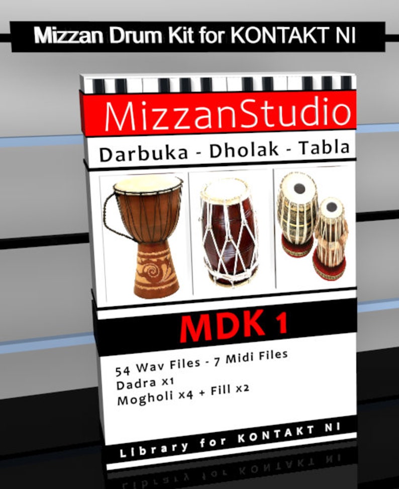 Tabla, Dholak, Darbuka Samples Vst Plugin Dadra, Gedah, Keherwa, Mogholi, Tabla, Dholak, Darbuka ...