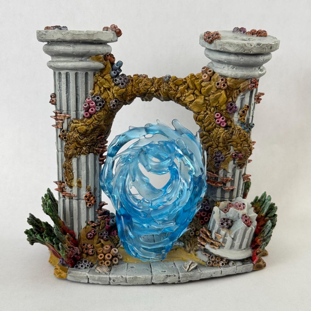 Underwater Temple Portal With Effect | Hand Painted Miniature Scatter ...