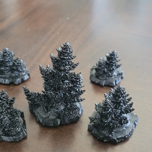 Ancient Pines | Evergreen Forest | Hand Painted Terrain Miniature Set ...