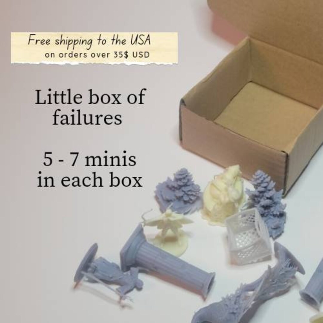 Misprint Box, 28mm and 32mm Scale Miniatures, Terrain and Scatter, My ...