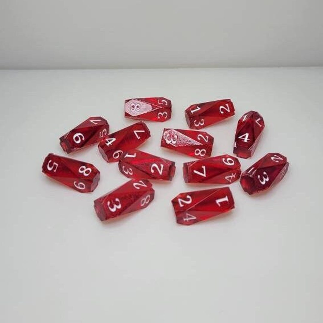 D8 Dice, Unique Facet Shaped, Fantasy Dnd Prop, Great for Use in Spell ...