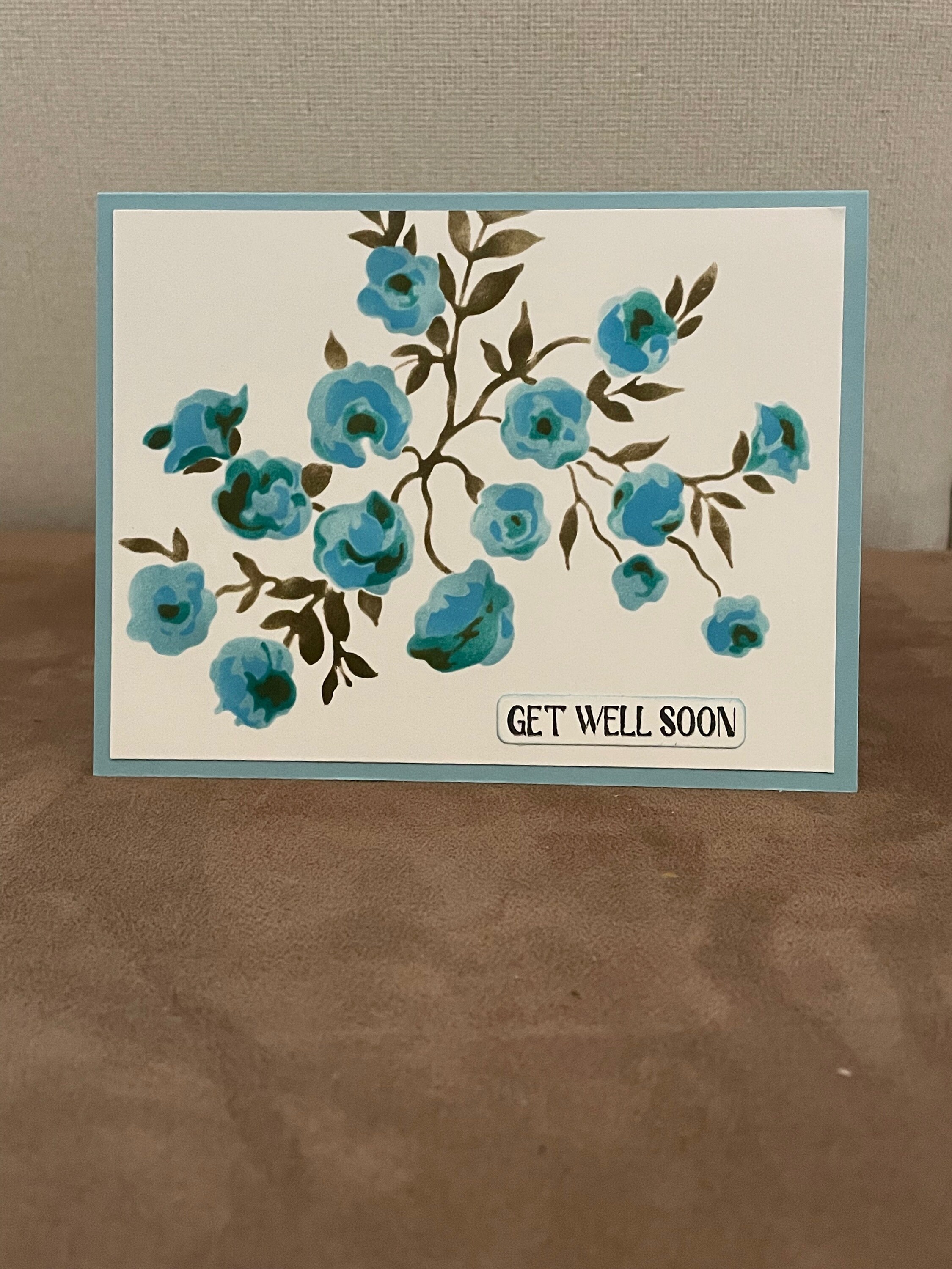 Floral Get Well Soon Card - Etsy