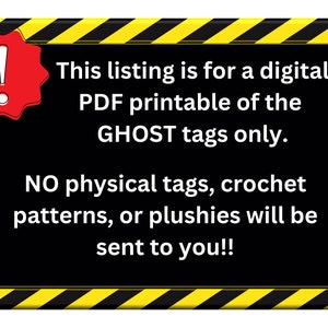 PRINTABLE Emotional Support Ghost Tags, Lift Your Spirits, Boost of ...