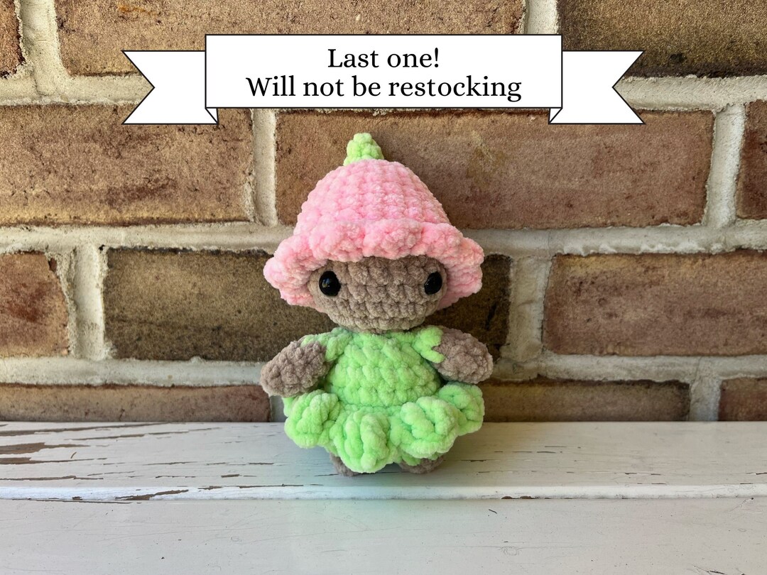 Flower Doll Plush, Baby in Bloom Shower Gift, Blossom Baby Plushie ...