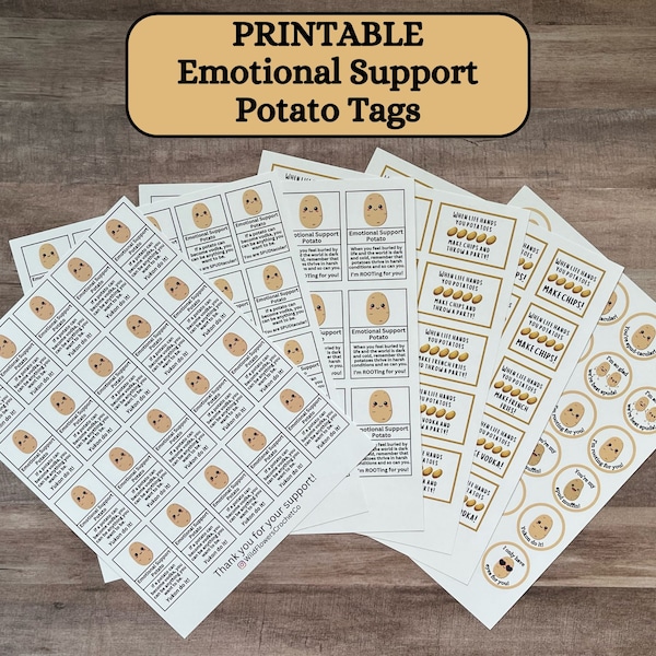 Positive Potato - Etsy