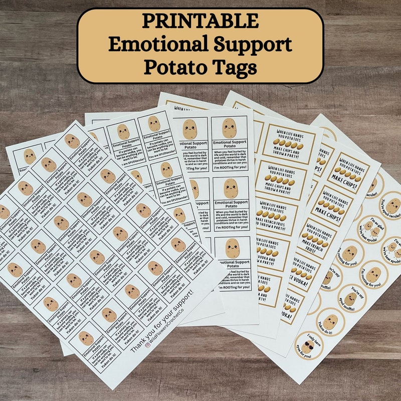 Positive Potato - Etsy