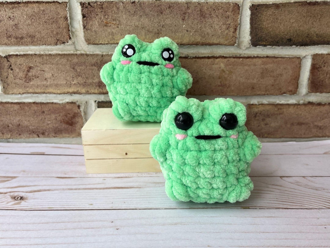 Chubby Frog Plushie, Pocket Frog, Frog Stuffed Toy, Frog Lover Gift ...
