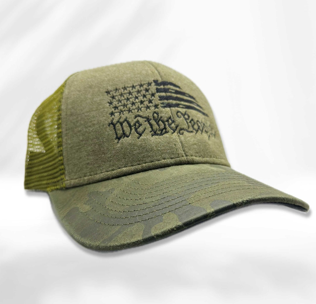 We the People Dri Duck Olive Camo Trucker Cap - Etsy