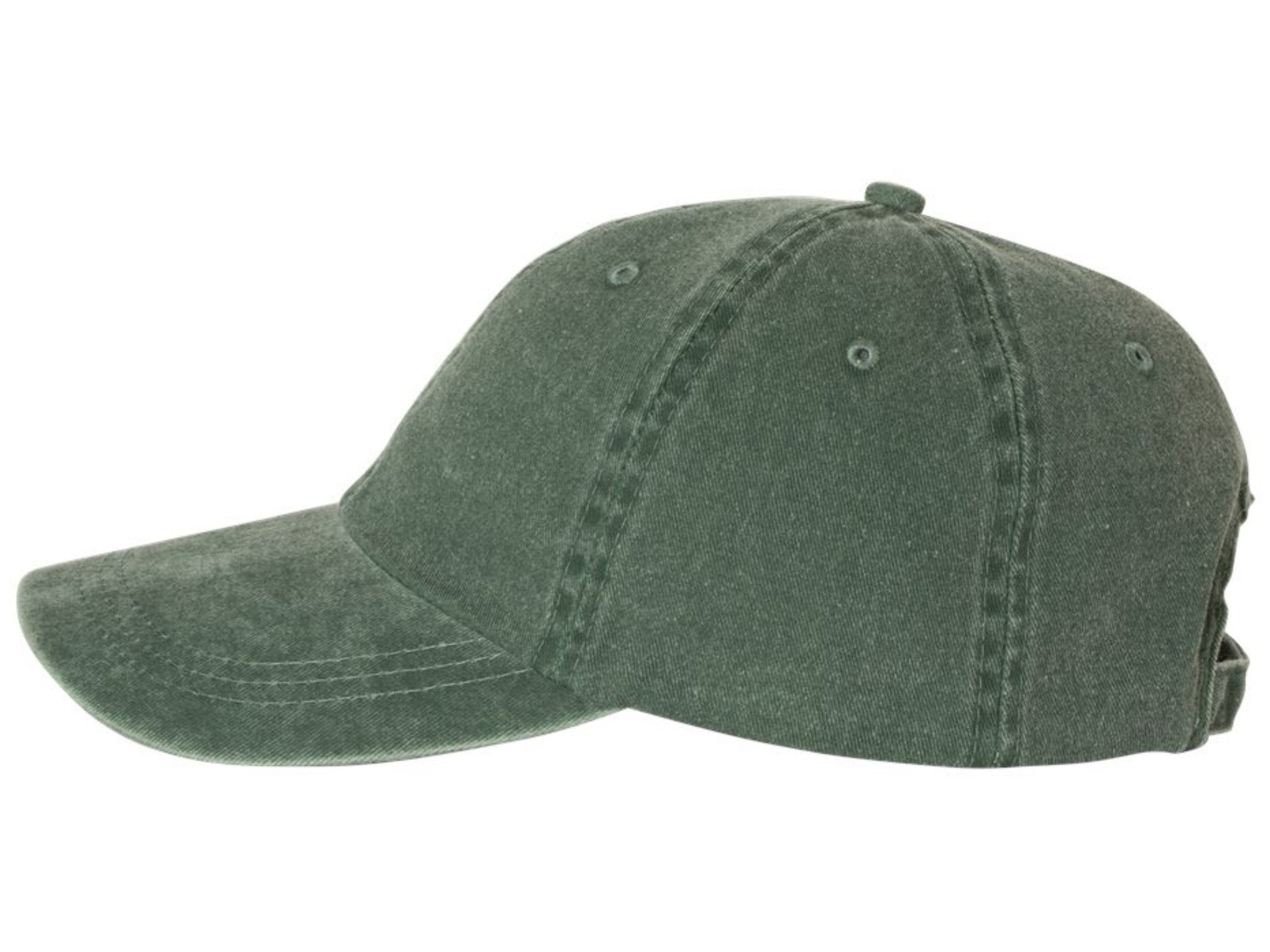 American Flag Black and White Embroidered Green Washed Hat - Etsy