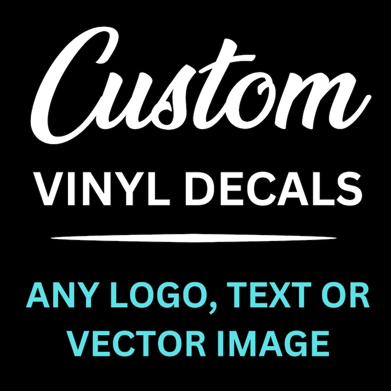 Custom Vinyl - Etsy