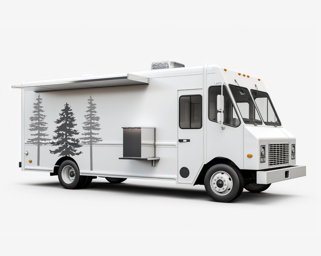 Pine Trees RV Decal - Large RV Decals - Camper Decal Sticker - Pine ...