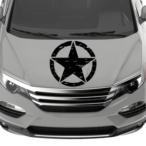 US Army Star Car Decal - Military Vinyl Sticker for Truck, SUV, RV - Etsy