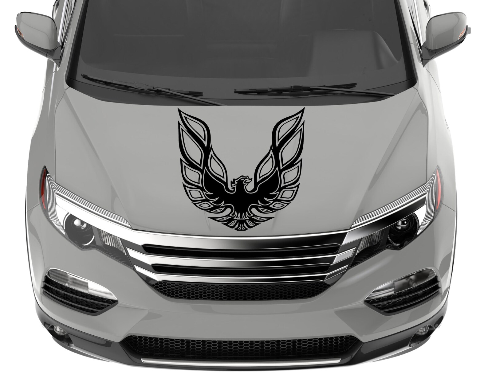 Car Hood Stickers Firebird Car Sticker Bird Vinyl Car Decal for Truck ...