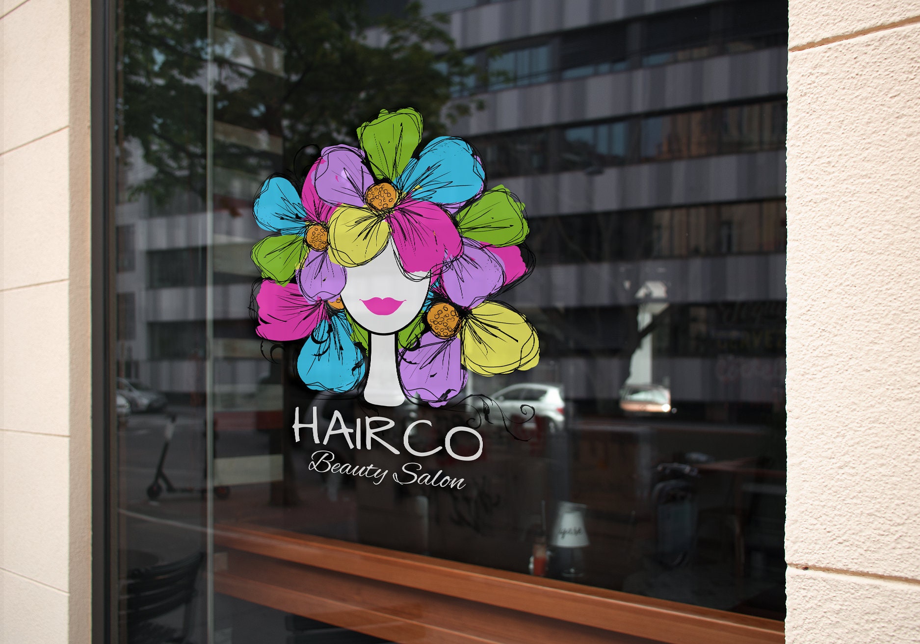 Custom Printed Logo Decal – Business Storefront Window Sticker - Etsy