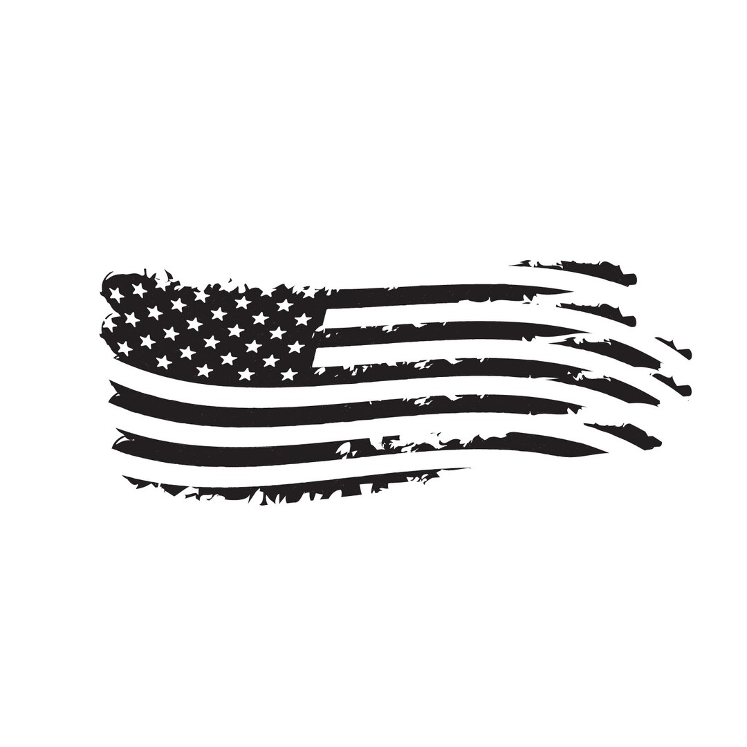 American Flag Decal Fits Jeep Wrangler JK, JL Rear Side Windows 2 Pack ...