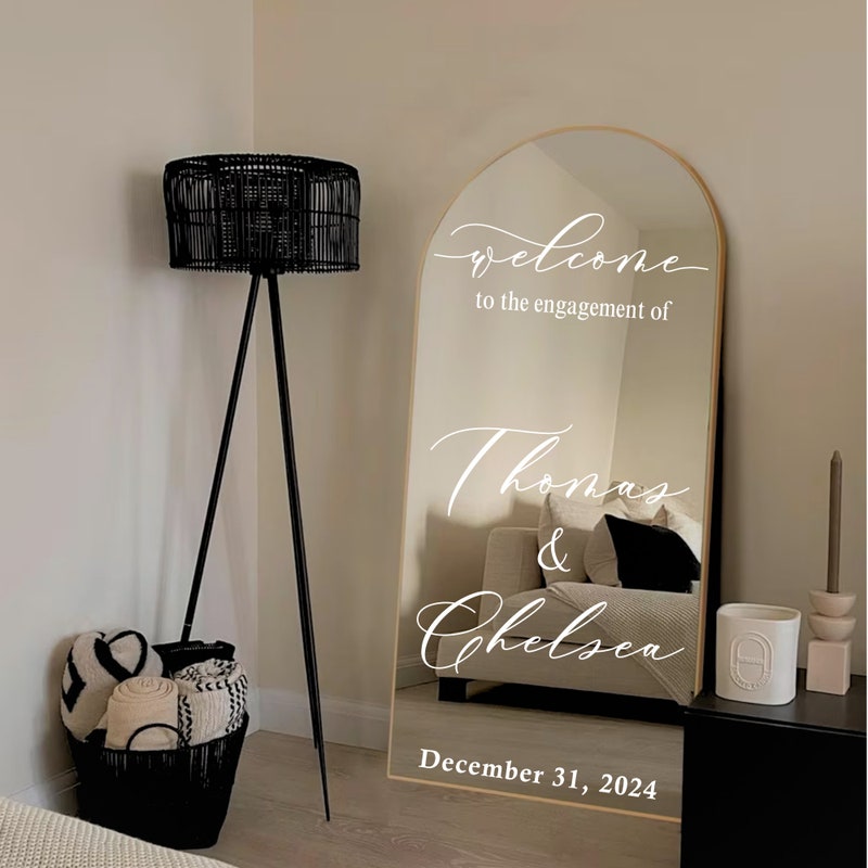 Mirror Wall Decal - Etsy