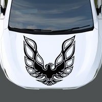 Car Hood Stickers Firebird Car Sticker Bird Vinyl Car Decal for Truck ...