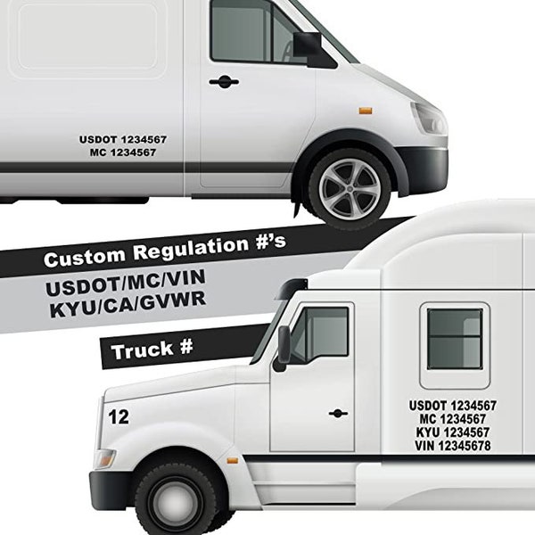 Regulation Dot Numbers - Etsy