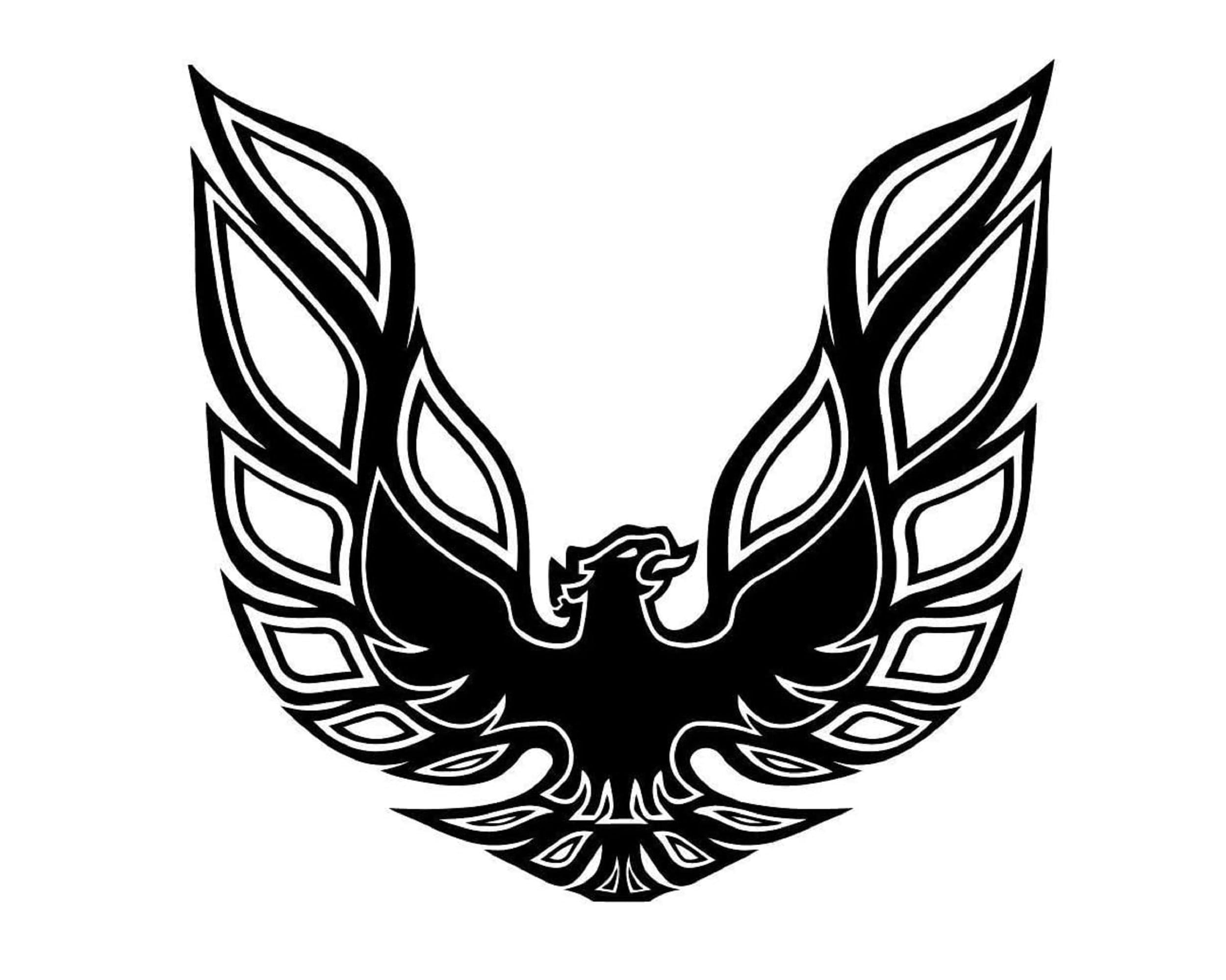 Car Hood Stickers Firebird Car Sticker Bird Vinyl Car Decal for Truck ...