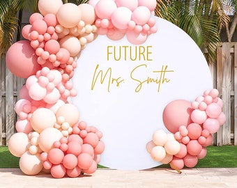 Future Mrs Bridal Shower Decal the Future Mrs Miss to Mrs Sticker for ...