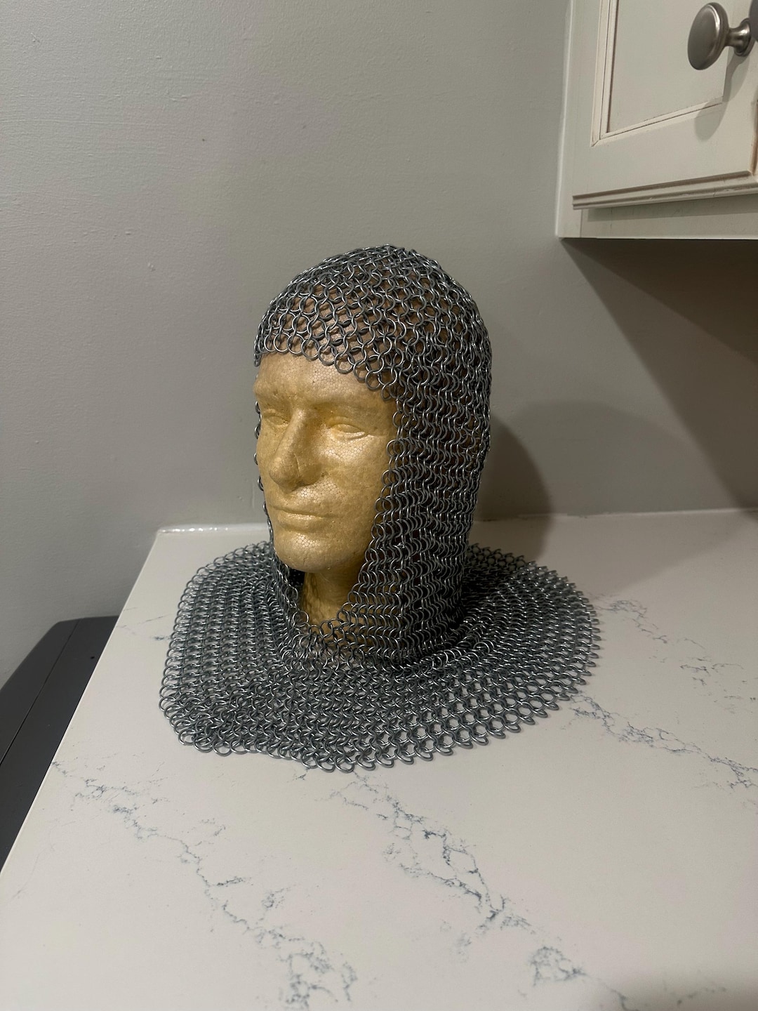 Medieval Chainmail Coif Headpiece Knight Armor - Etsy
